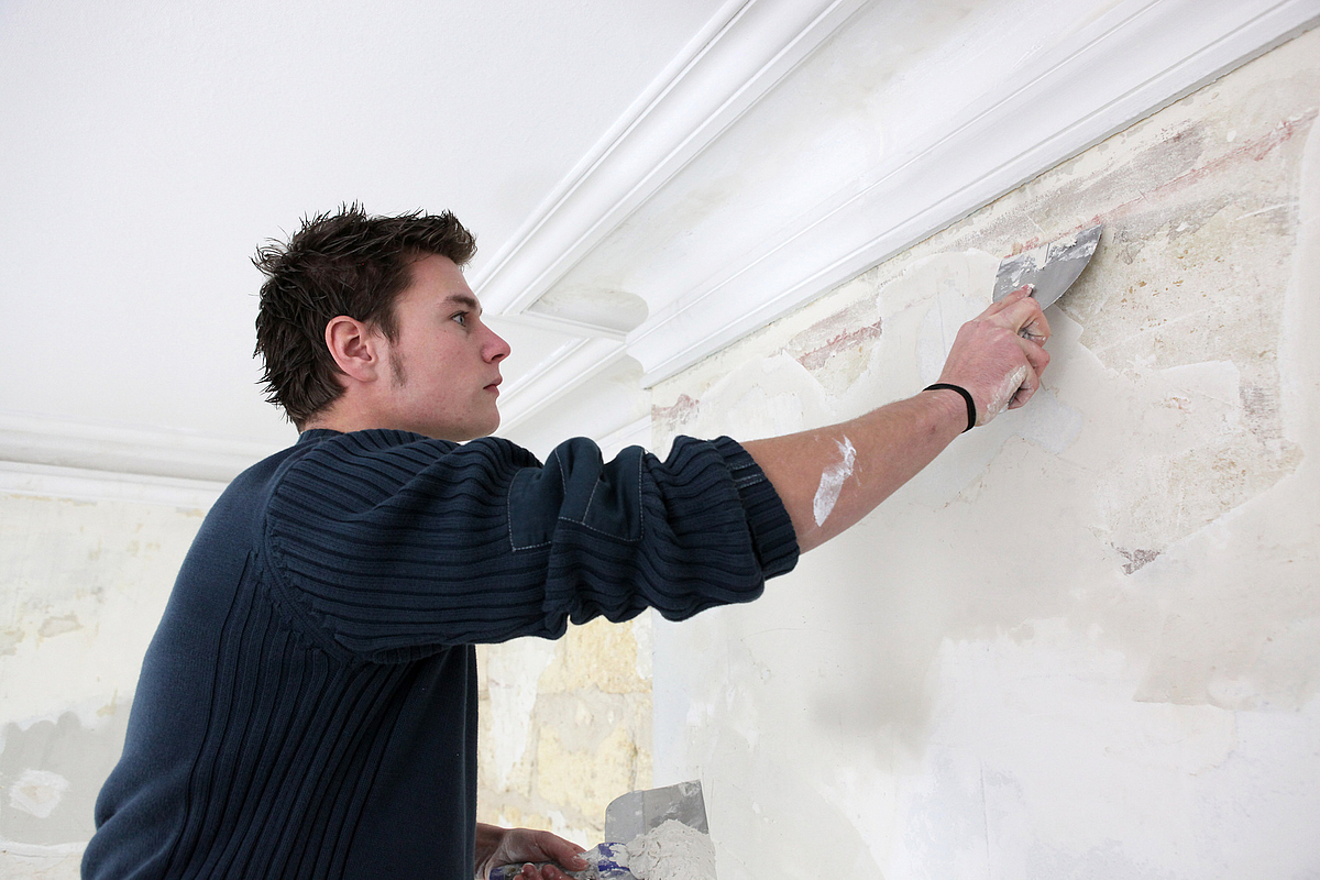 Sicherheit und Gesundheit im Stuckateur-Handwerk | Bauportal BG BAU